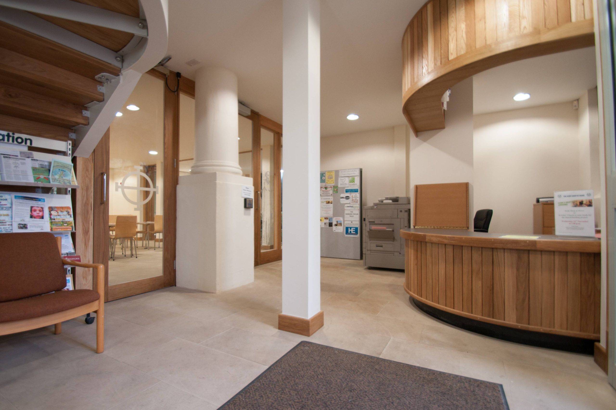 Reception Area | St Giles’ Church Pontefract